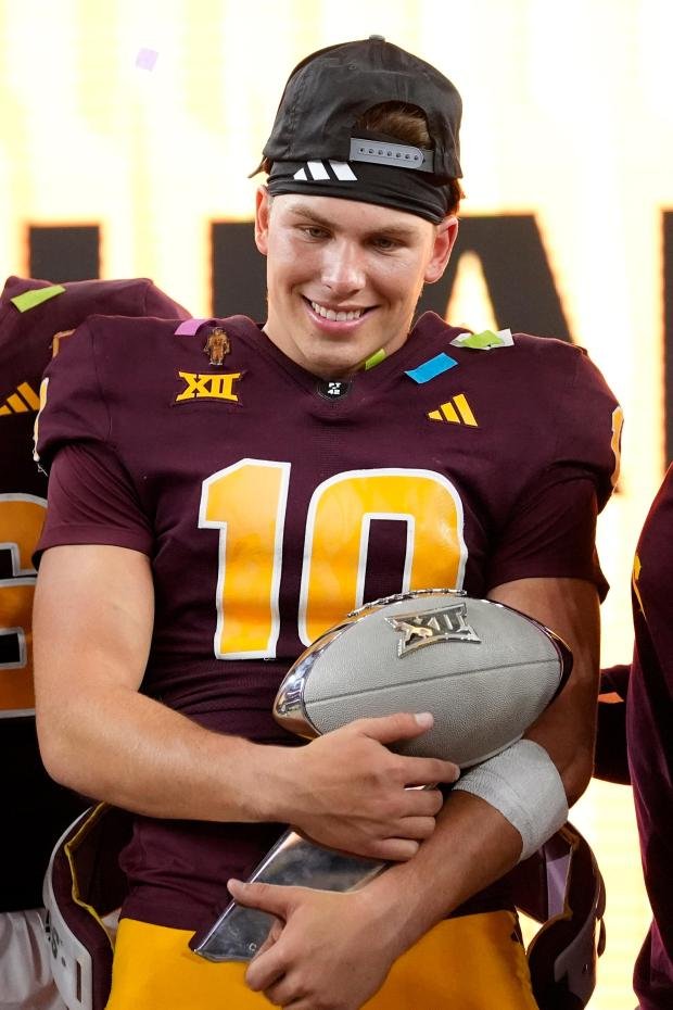 Arizona State University football star Sam Leavitt has etched his name ...