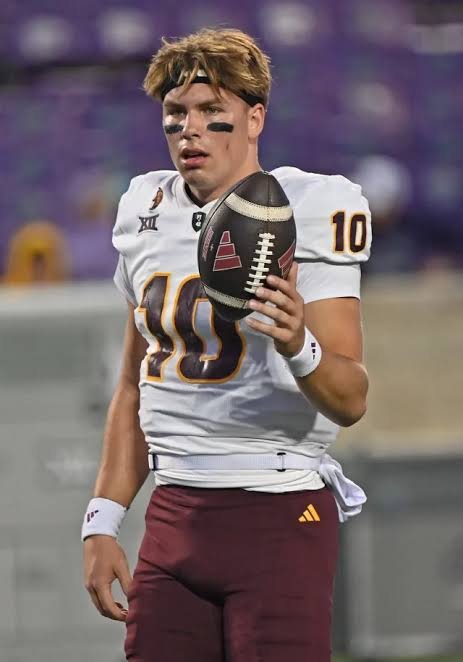 Touching Story: Arizona State Sun Devils quarterback Sam Leavitt has ...