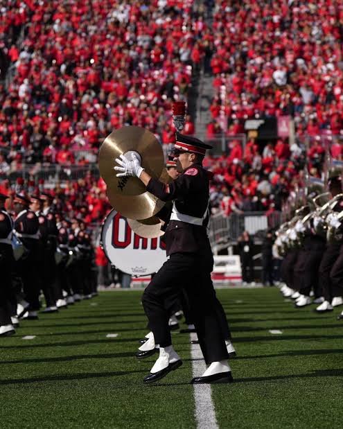 MOMENTOUS OCCASION: The Ohio State University Marching Band, renowned ...